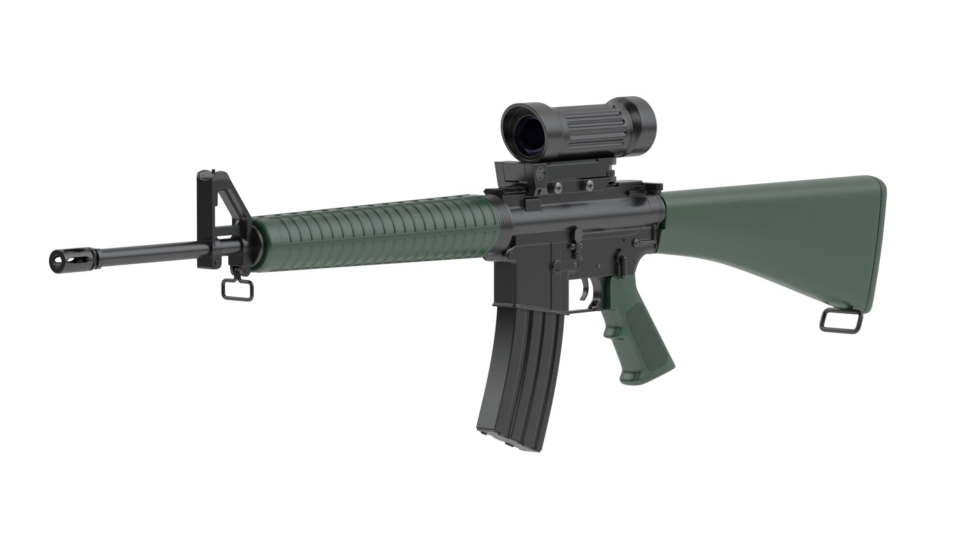 3D Model Colt Canada C7 - TurboSquid 1704129