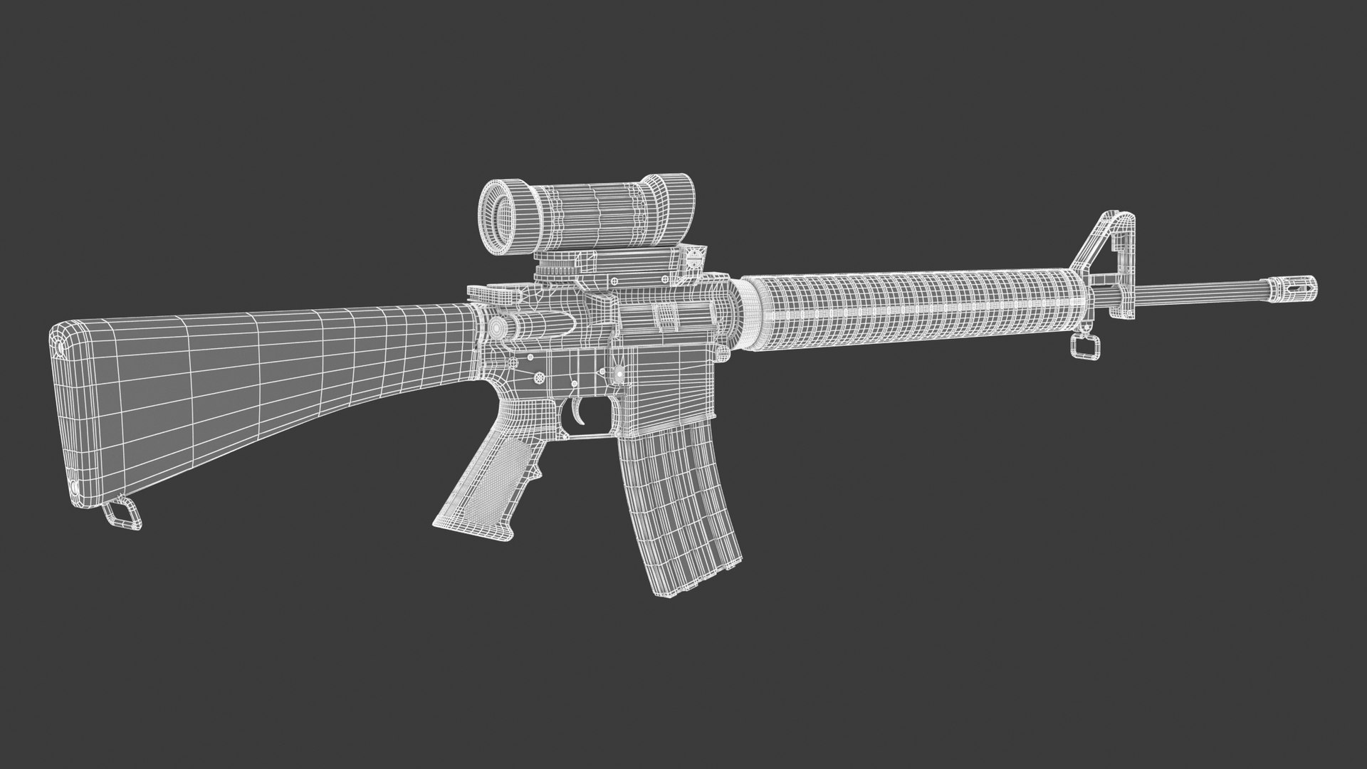 3D Model Colt Canada C7 - TurboSquid 1704129