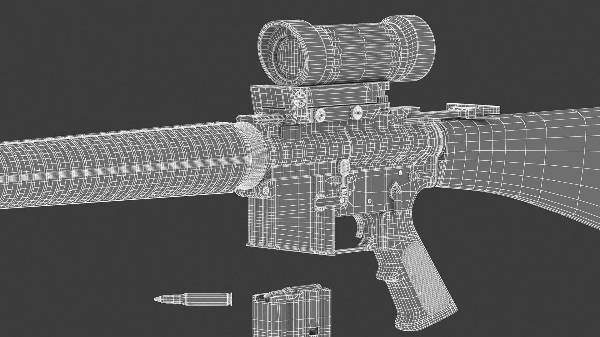 3D Model Colt Canada C7 - TurboSquid 1704129