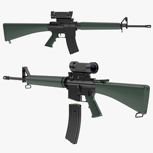 Colt Canada C8 C8a1 3D Model - TurboSquid 1704138