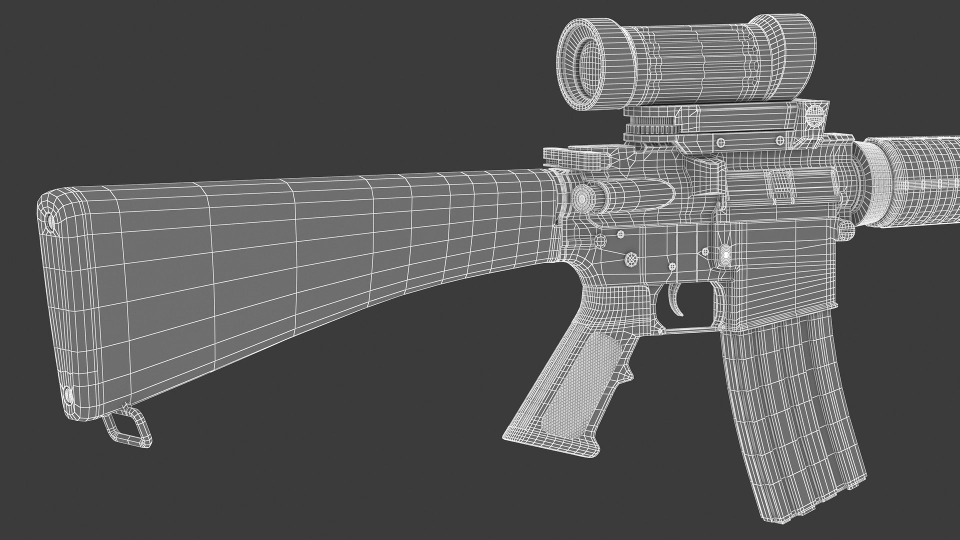 3D Model Colt Canada C7 - TurboSquid 1704129