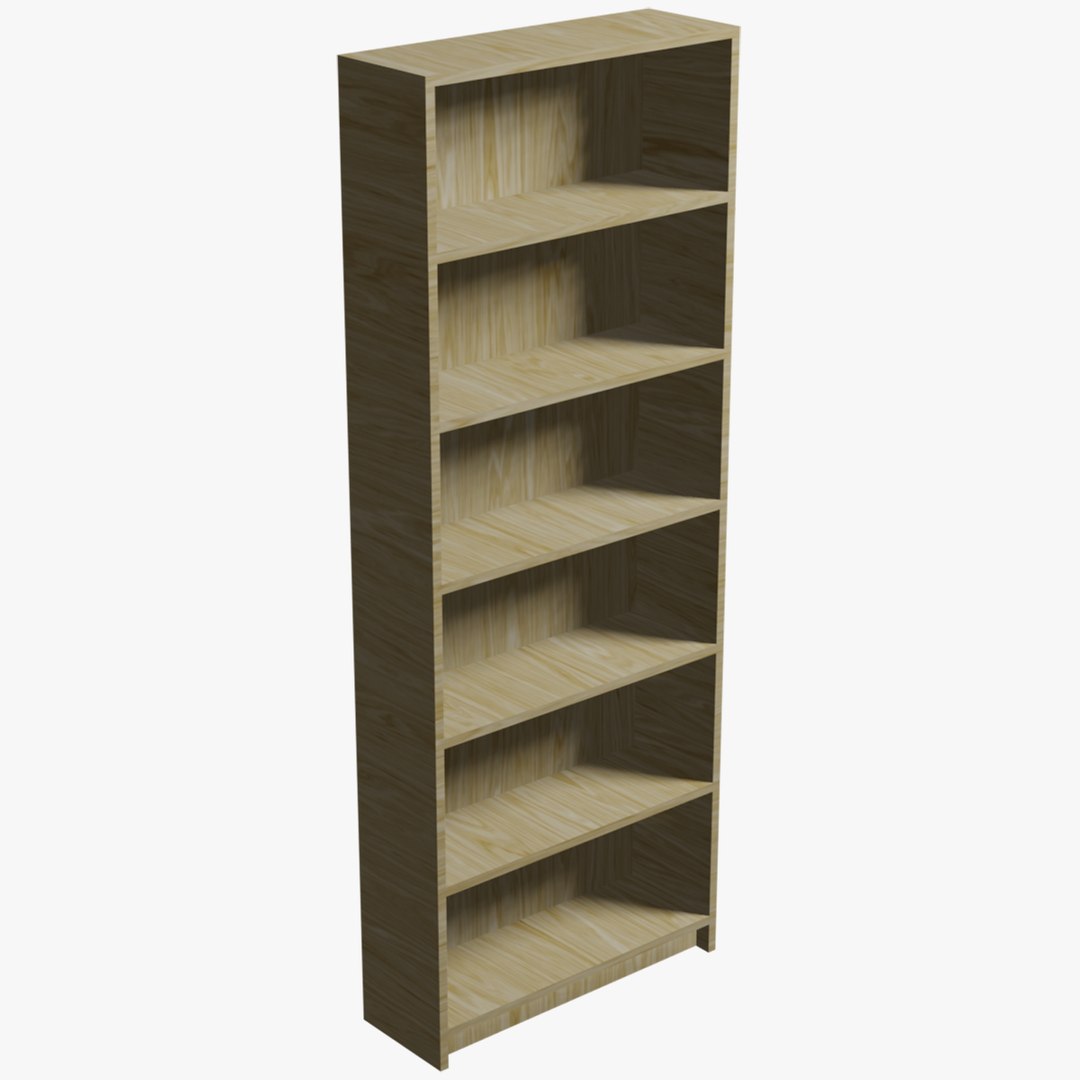 Bookcase 3D model - TurboSquid 1903154