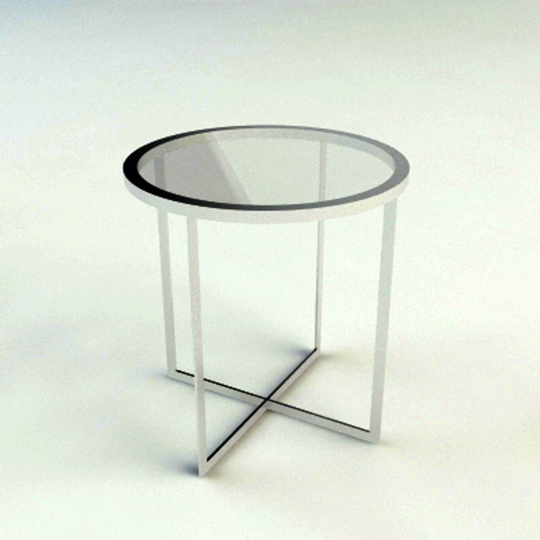 End Table - Materials 3d Max