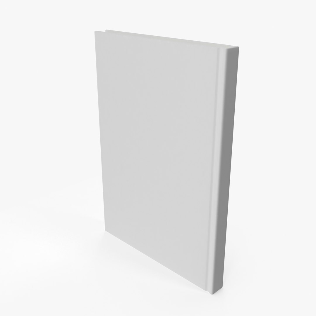 3D White Book - TurboSquid 1574293