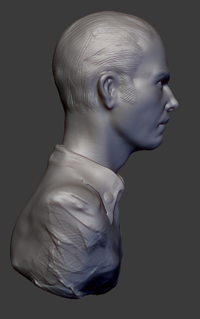 Male Head Obj Free