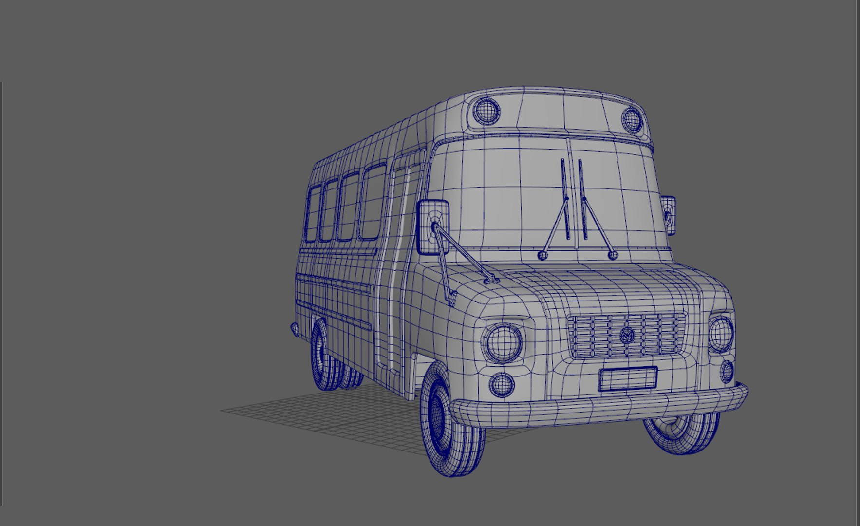 School bus model - TurboSquid 1622587