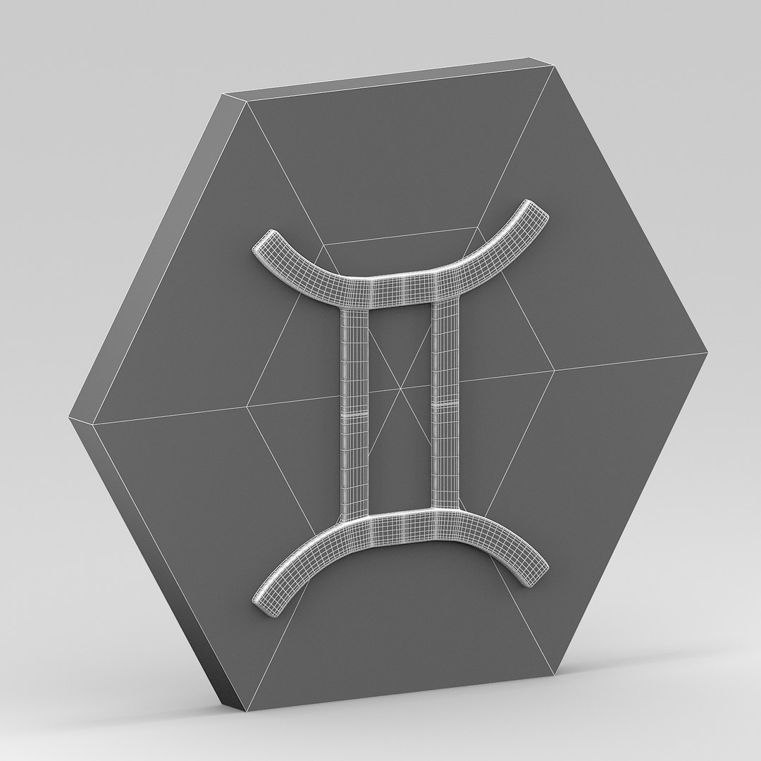 3D Marble Gemini Model - TurboSquid 1151900