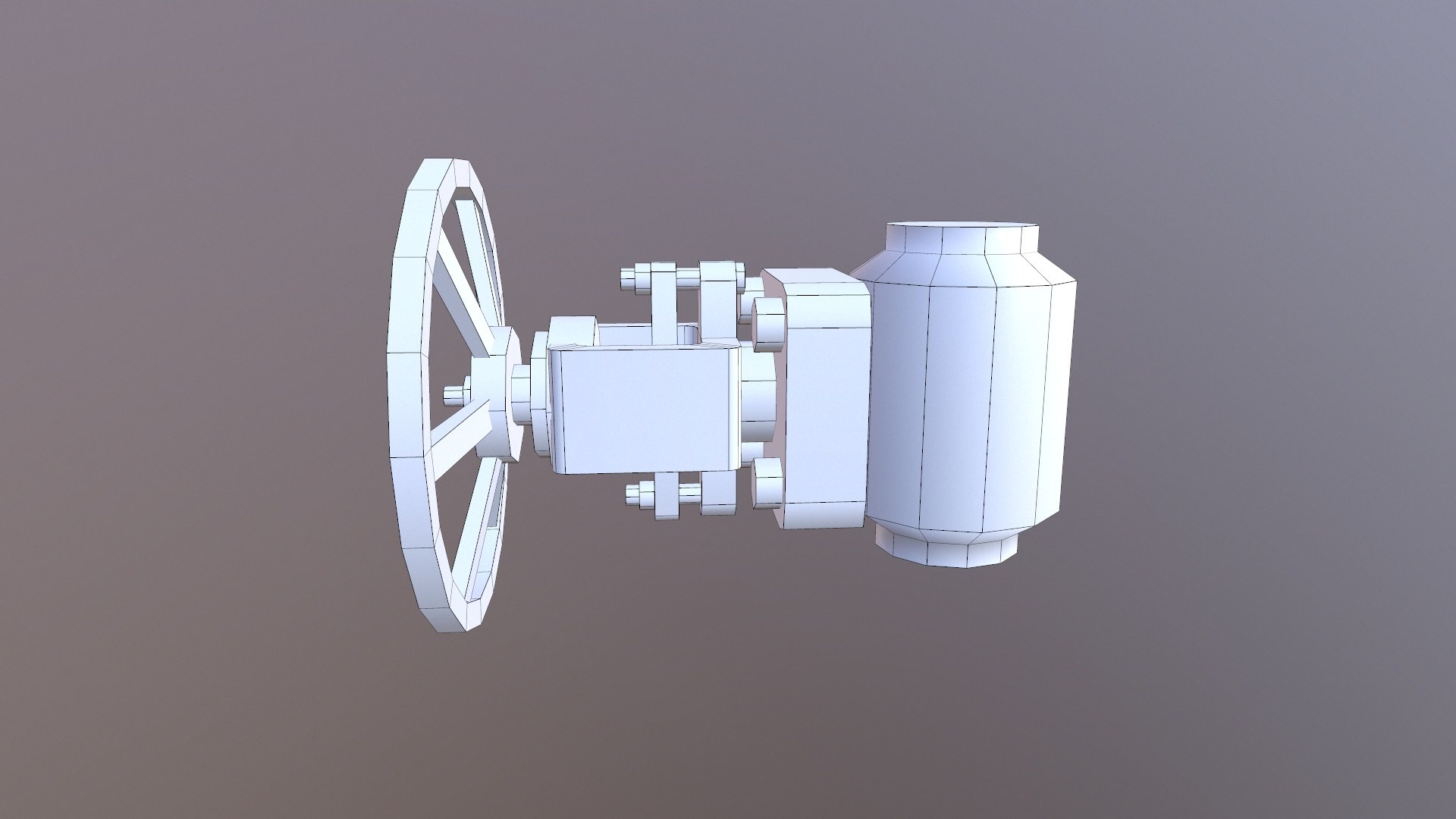 3D Model Control Valve - TurboSquid 2293909