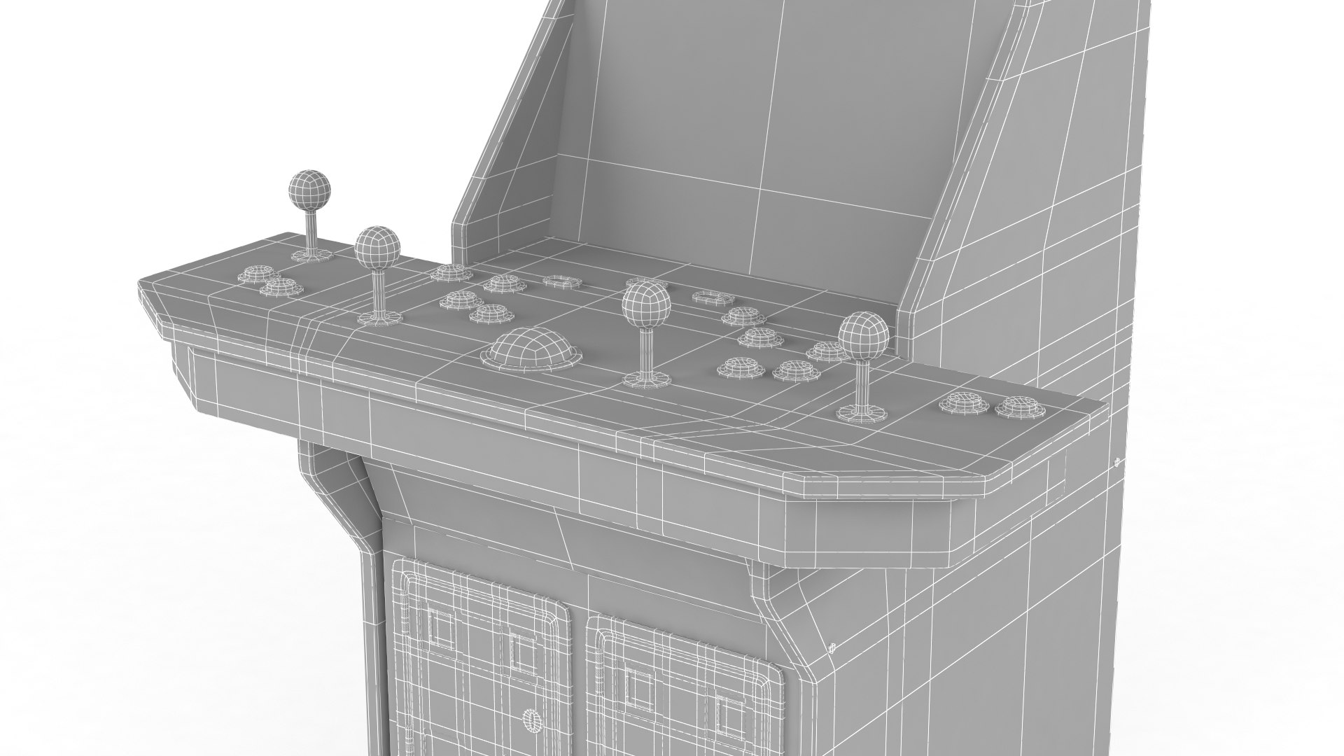 Arcade Machine 3D Model - TurboSquid 1871801