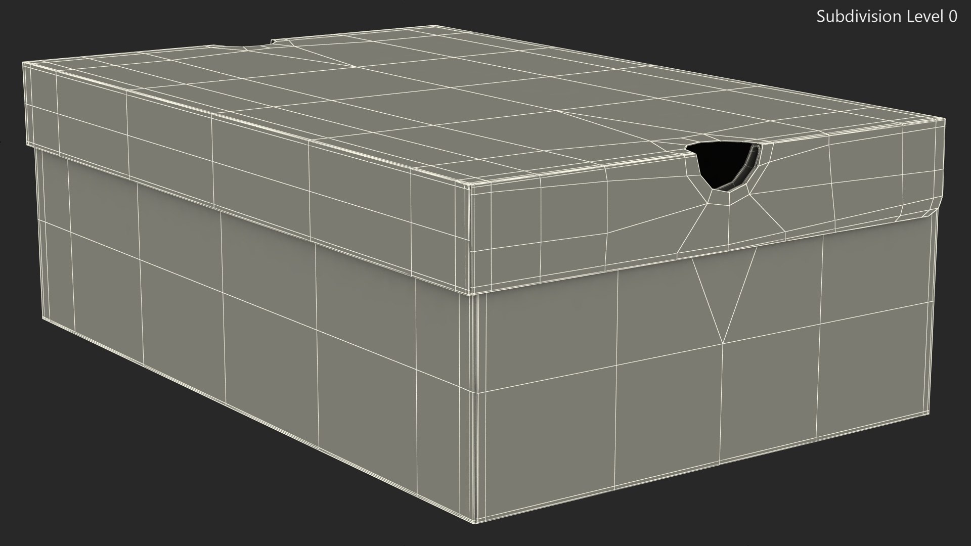 3D Shoes Packaging Box Closed model - TurboSquid 2011372