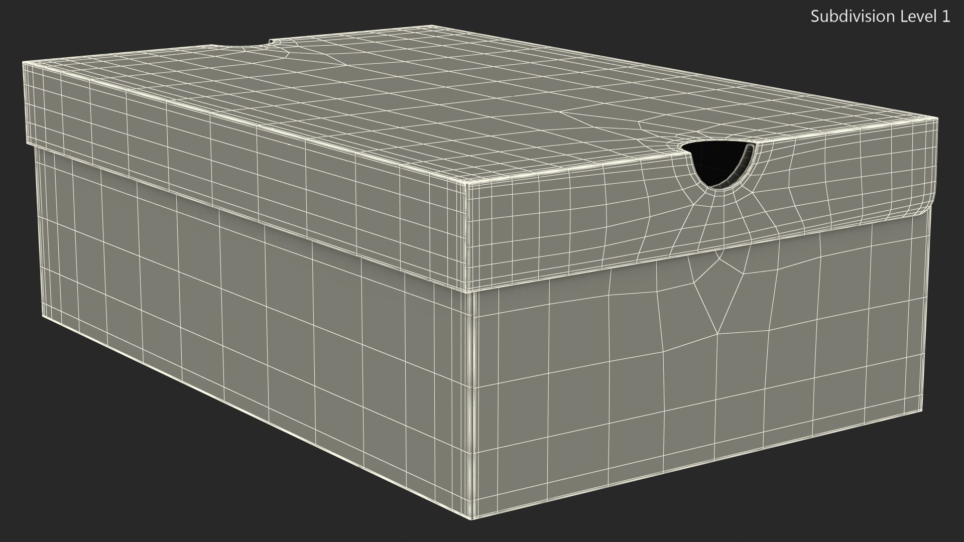 3D Shoes Packaging Box Closed model - TurboSquid 2011372