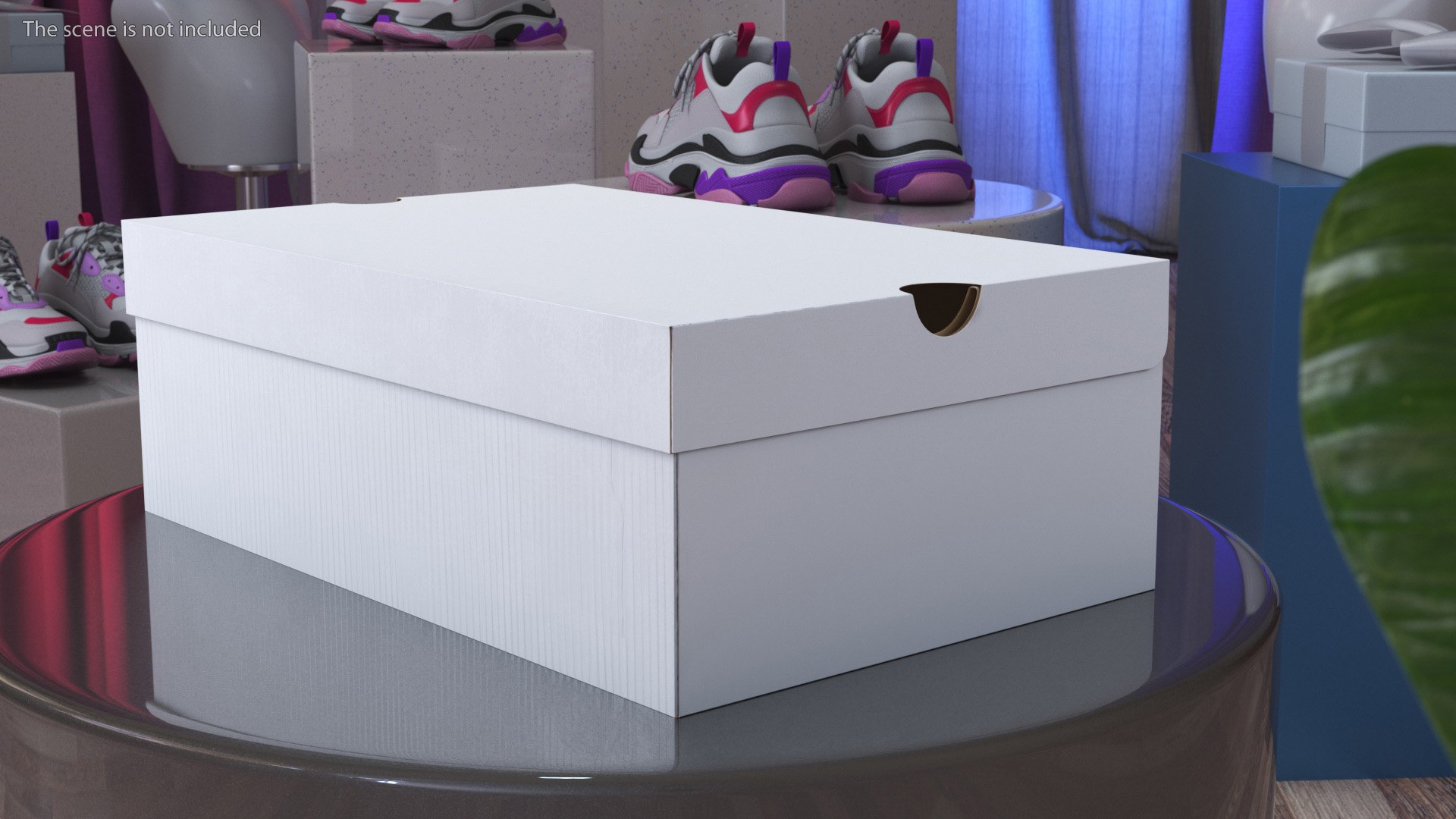 3D Shoes Packaging Box Closed model - TurboSquid 2011372