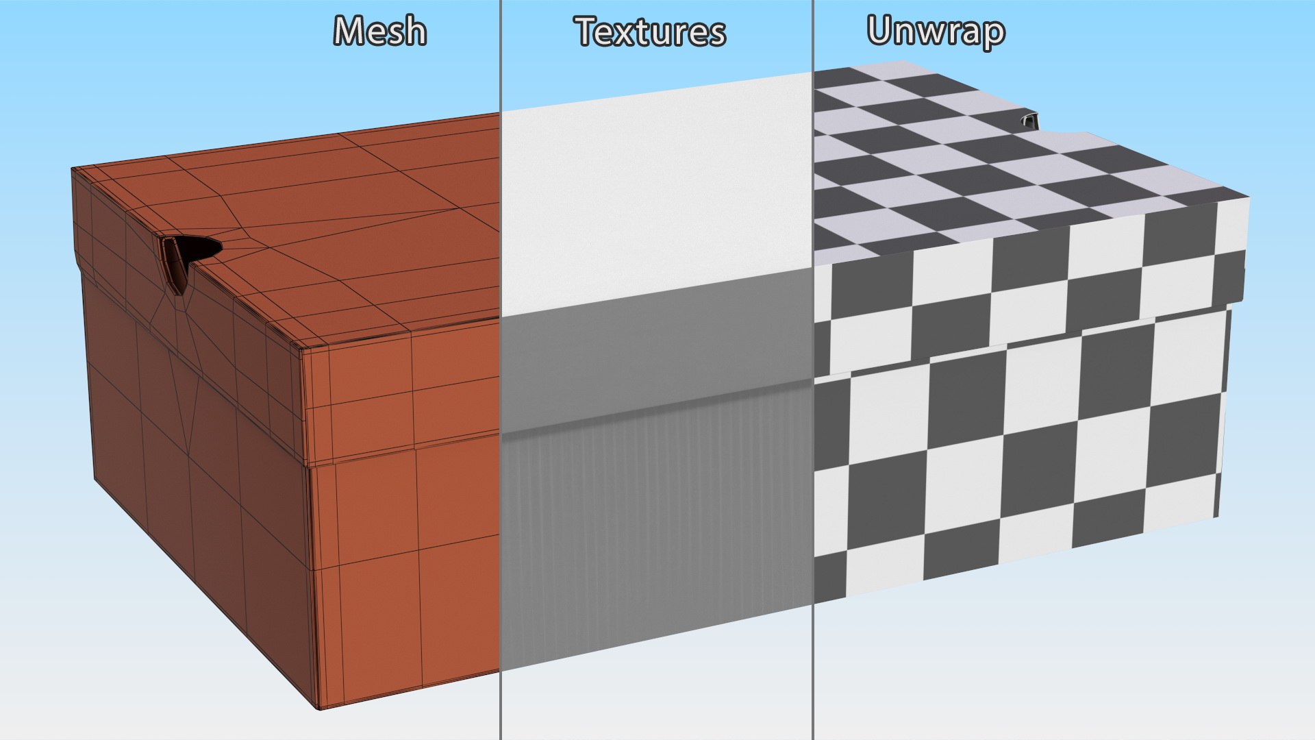 3D Shoes Packaging Box Closed model - TurboSquid 2011372