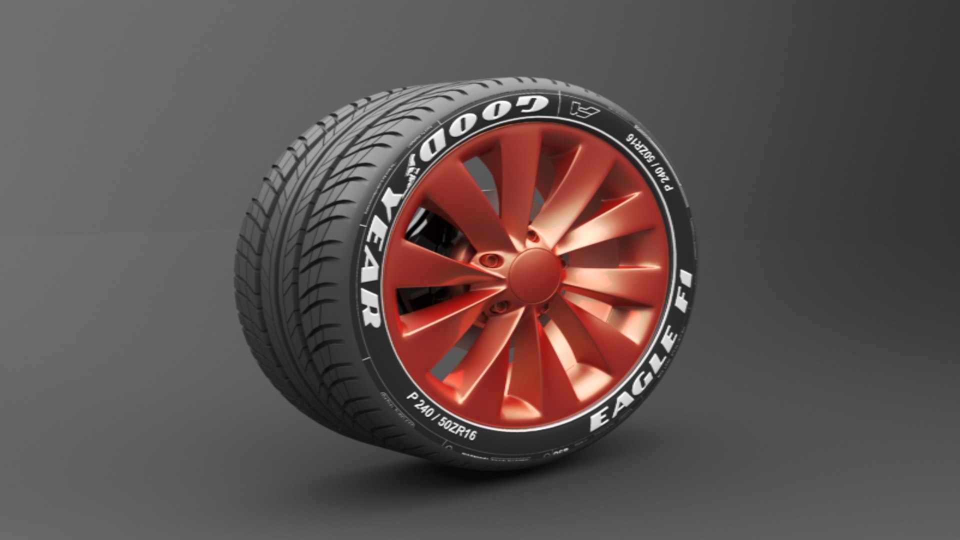 3D Model Realistic Tire Wheel 2 - TurboSquid 1723215