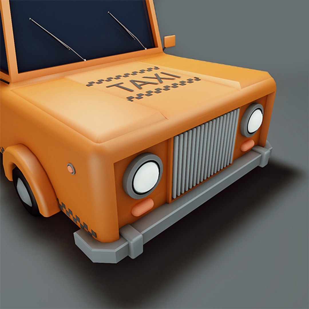 3D model taxi t - TurboSquid 1301612