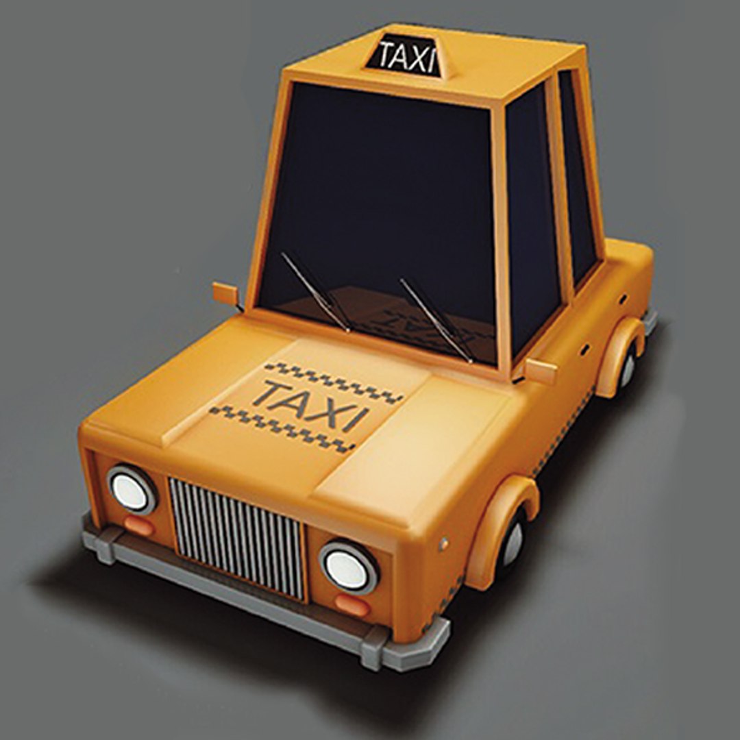 3D model taxi t - TurboSquid 1301612
