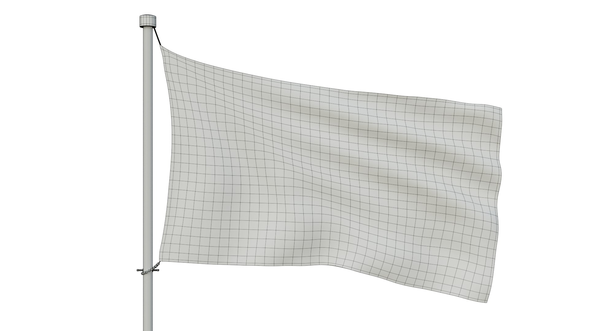 Pole Flag Greenland 3D Model - TurboSquid 2518042