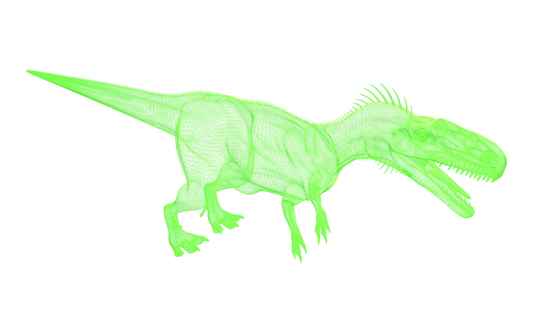 3D Monolophosaurus Model - TurboSquid 1899286