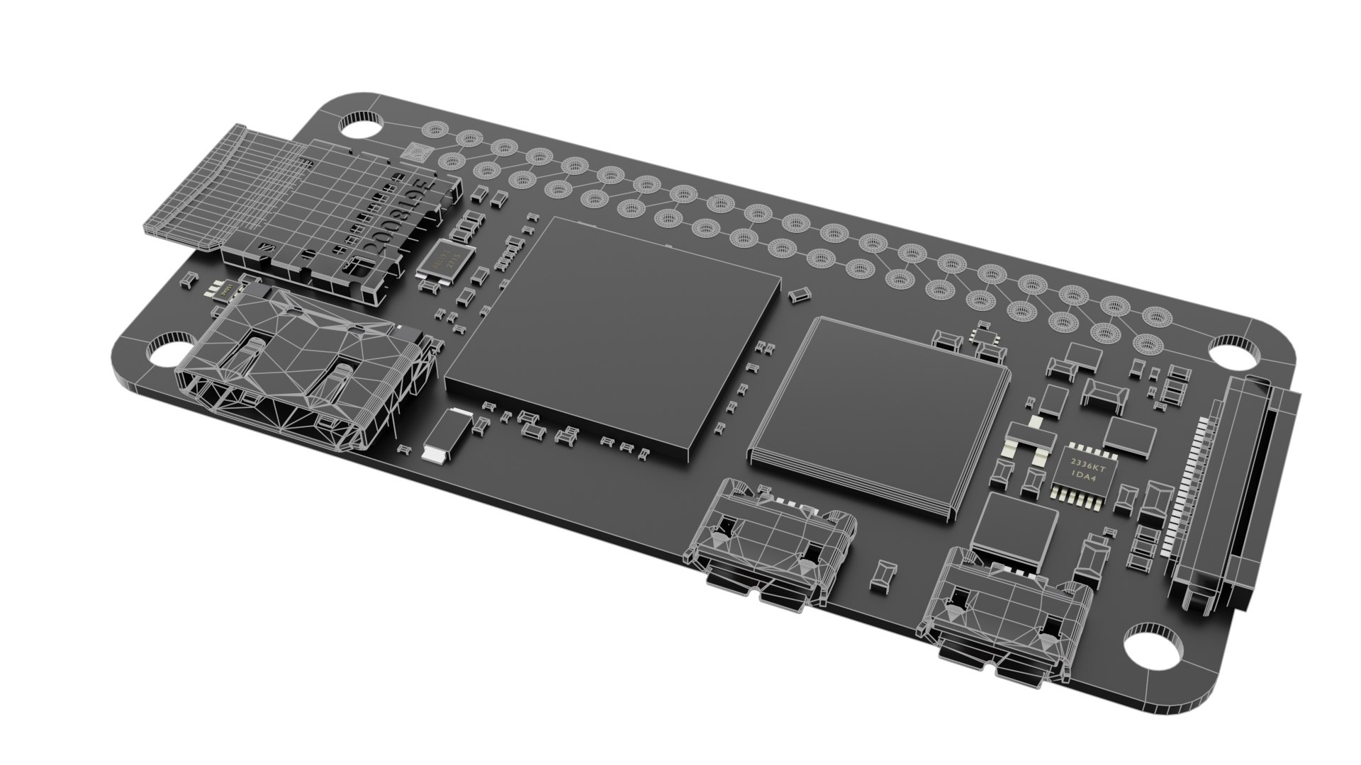 Raspberry Pi Zero W 2 Model - TurboSquid 1809983