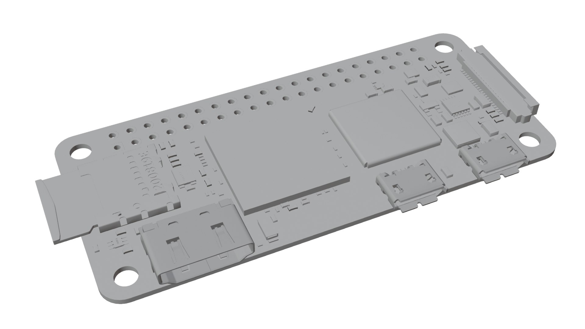 Raspberry Pi Zero W 2 Model - TurboSquid 1809983