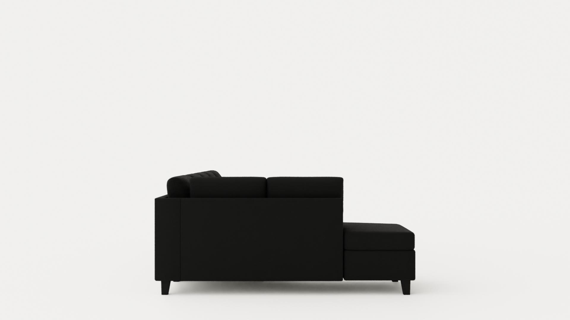 Houston U Sofa Large With Divan Right 3D Model - TurboSquid 2232145