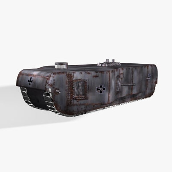 wwi tank 3d model