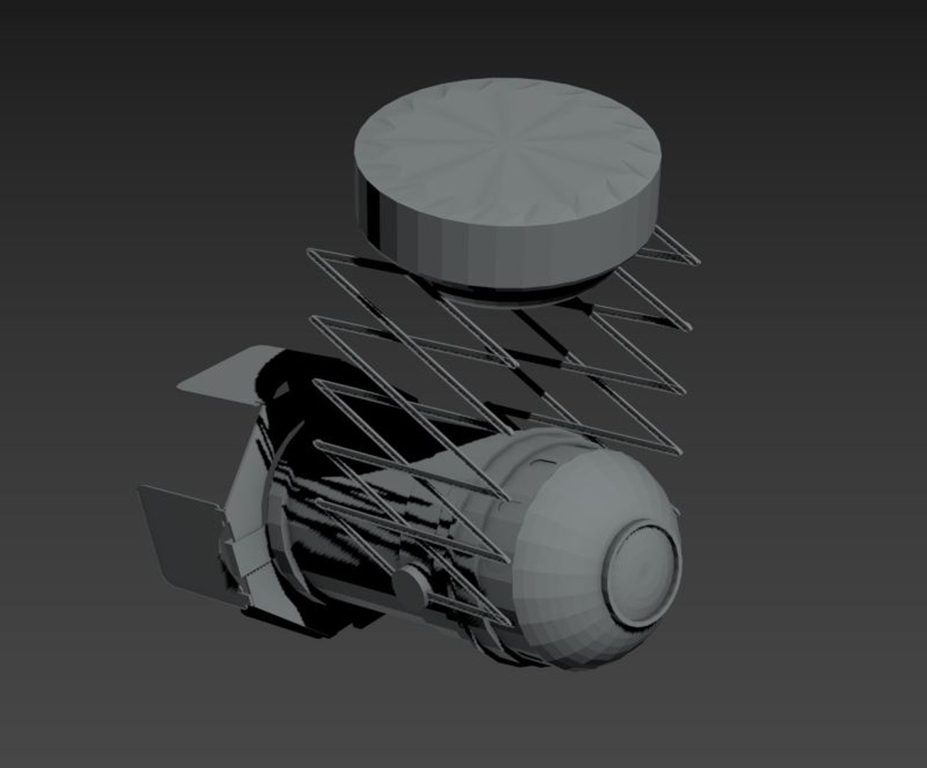 Free Spot Light 3D Model - TurboSquid 1247388