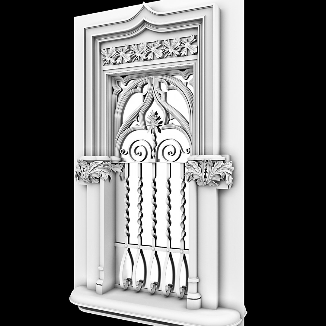 3d Model Window Pattern