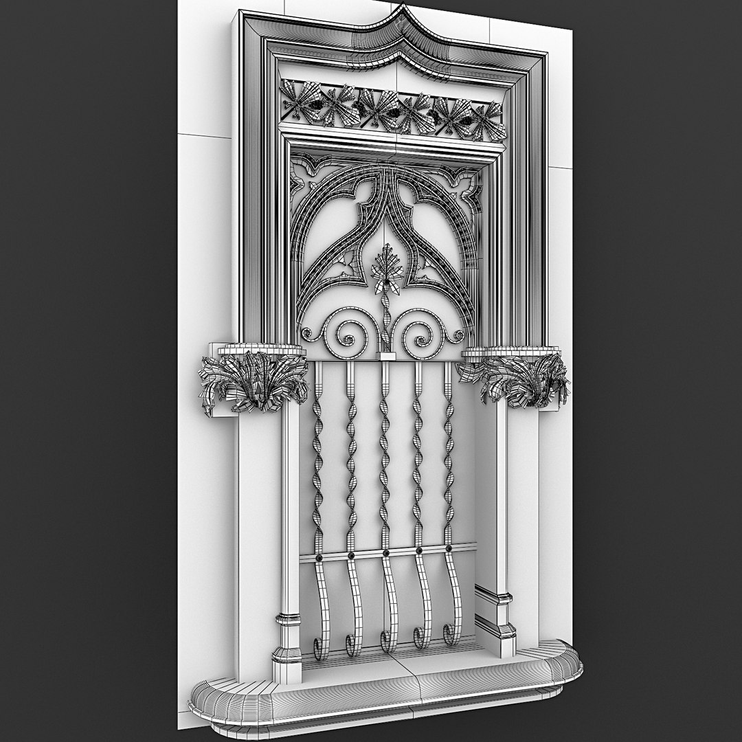 3d Model Window Pattern