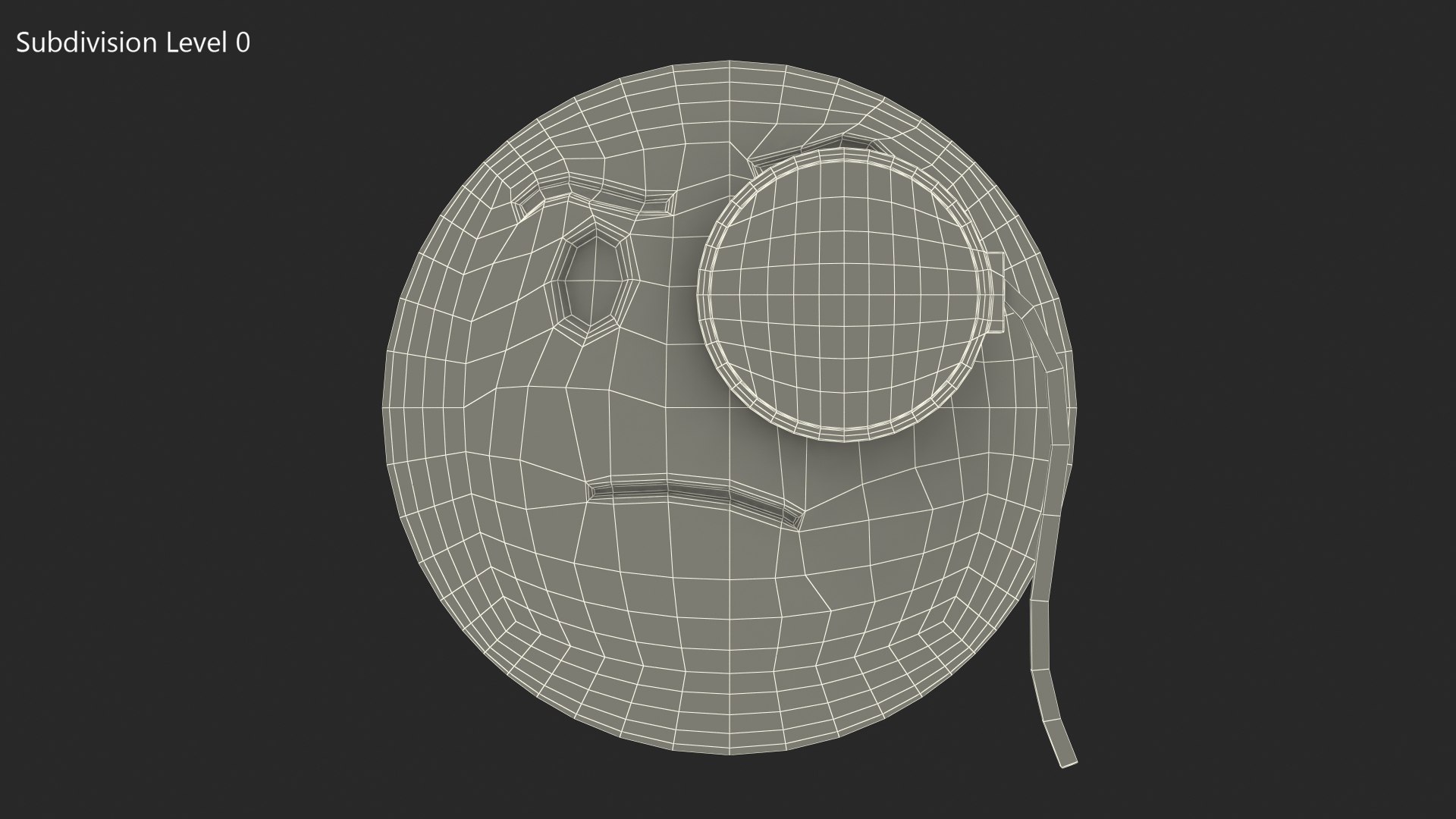 3D Model Face Monocle Emoji - TurboSquid 1531432