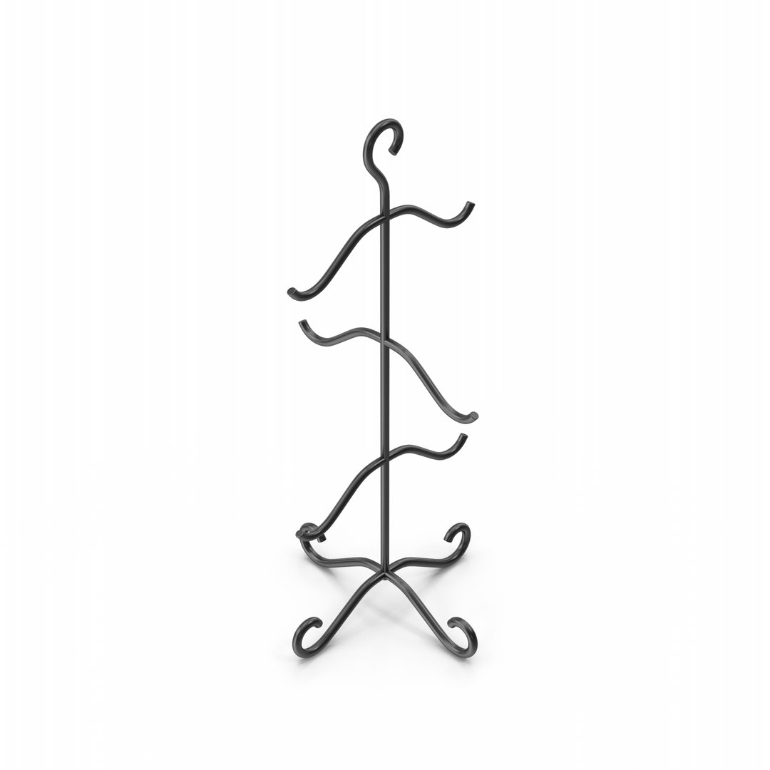 3D Mug Tree Stand - TurboSquid 2119786