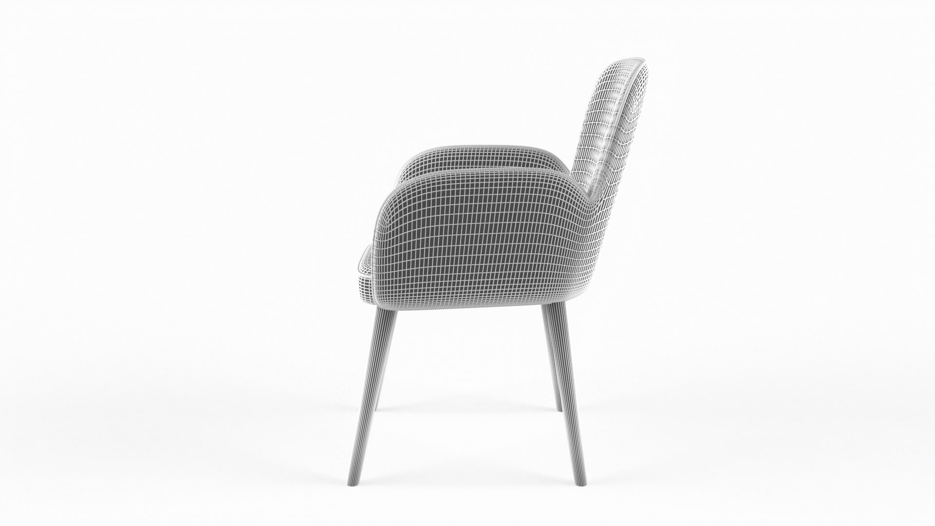 Willa Dining Chair 3D Model - TurboSquid 2110717