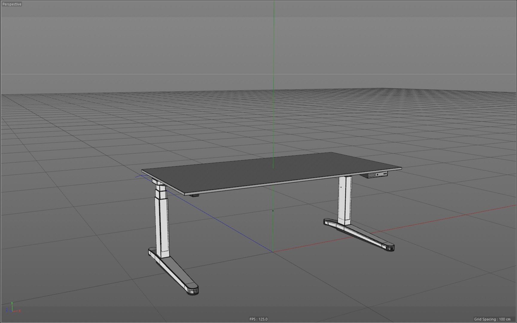 Standing Desk 3D Model - TurboSquid 1914868