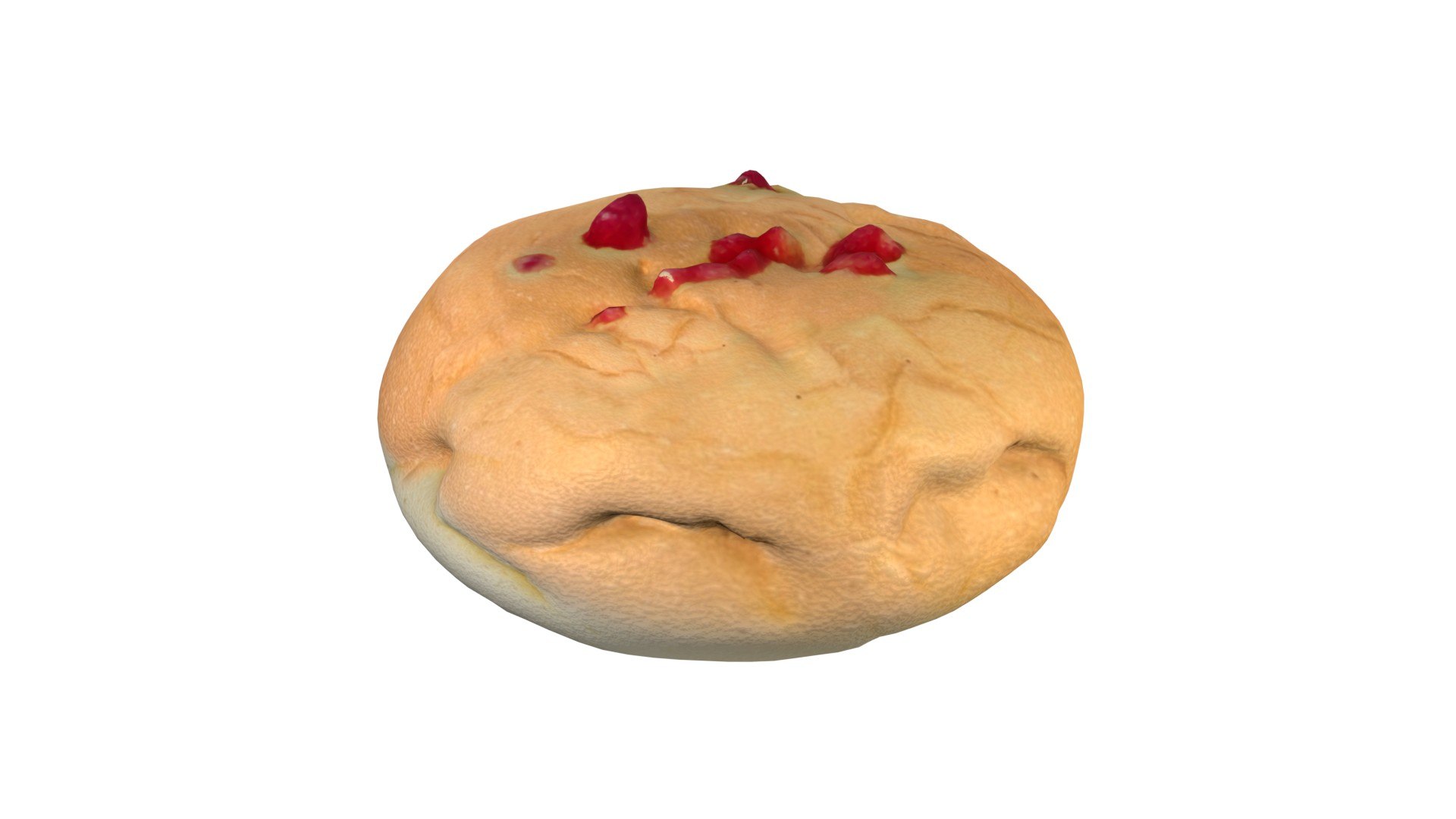 3D Cherry Bun Model - TurboSquid 2369527