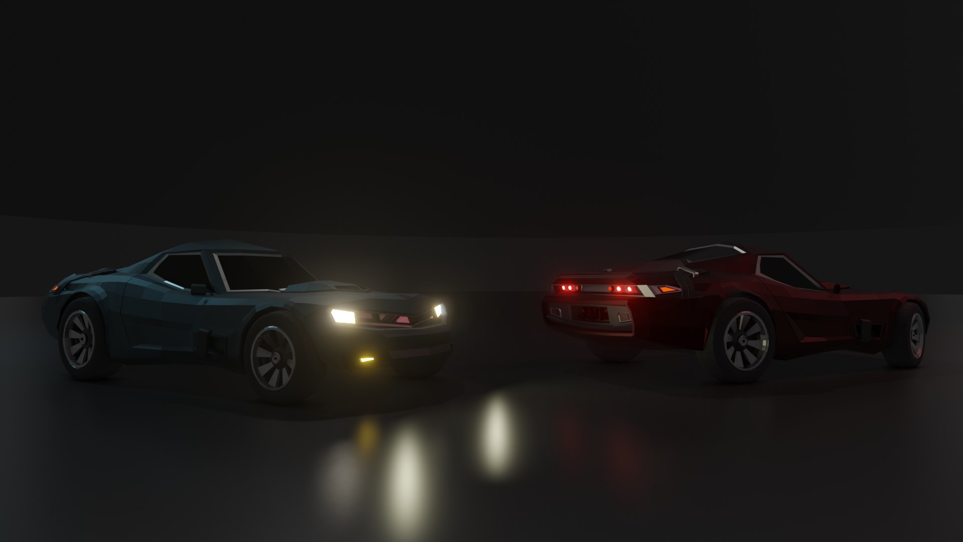 3D Generic Concept Car Pack - Low Poly Model - TurboSquid 1982631