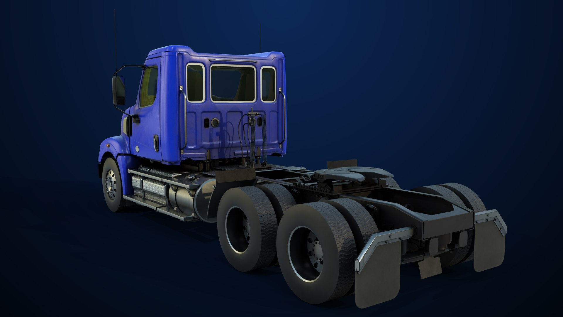 Heavy Truck Chassis 01 All PBR Unity UE Textures Model - TurboSquid 2168531
