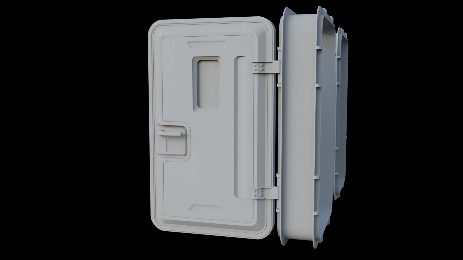 Sci-Fi Service Door 3D Model - TurboSquid 2316768