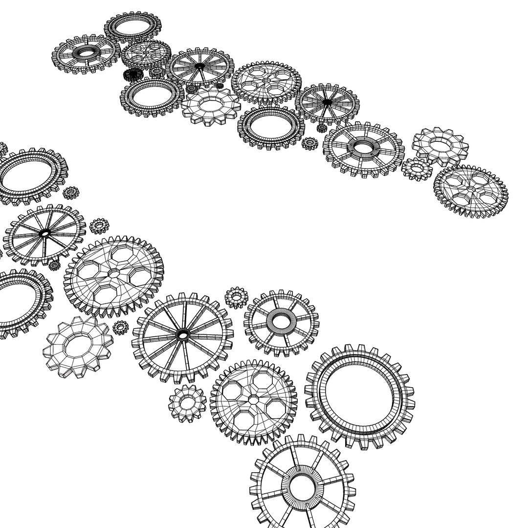 Max Mechanical Machine Gears