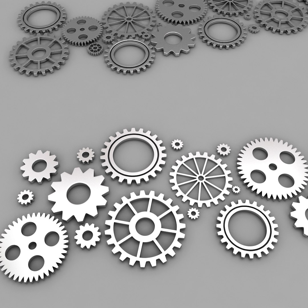 Max Mechanical Machine Gears