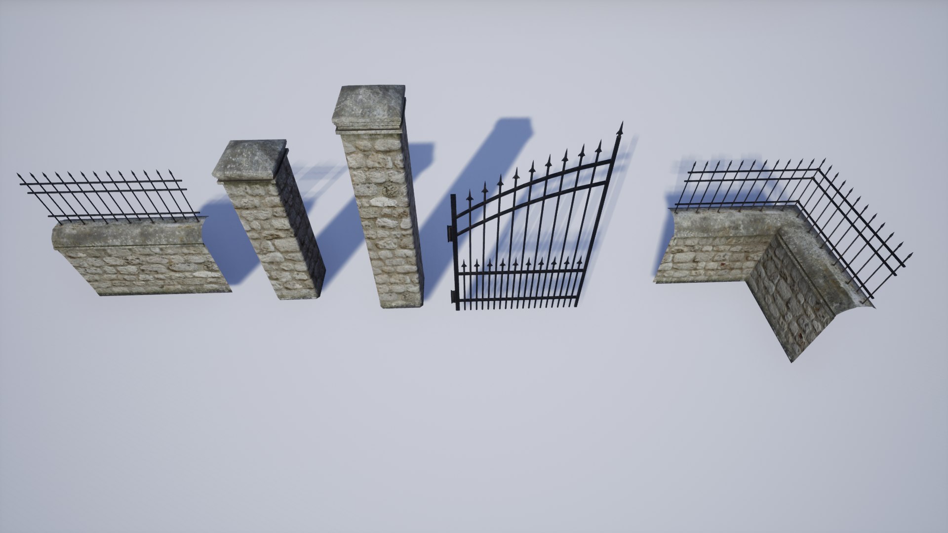 3D Graveyard Cemetery 1 - TurboSquid 1637819