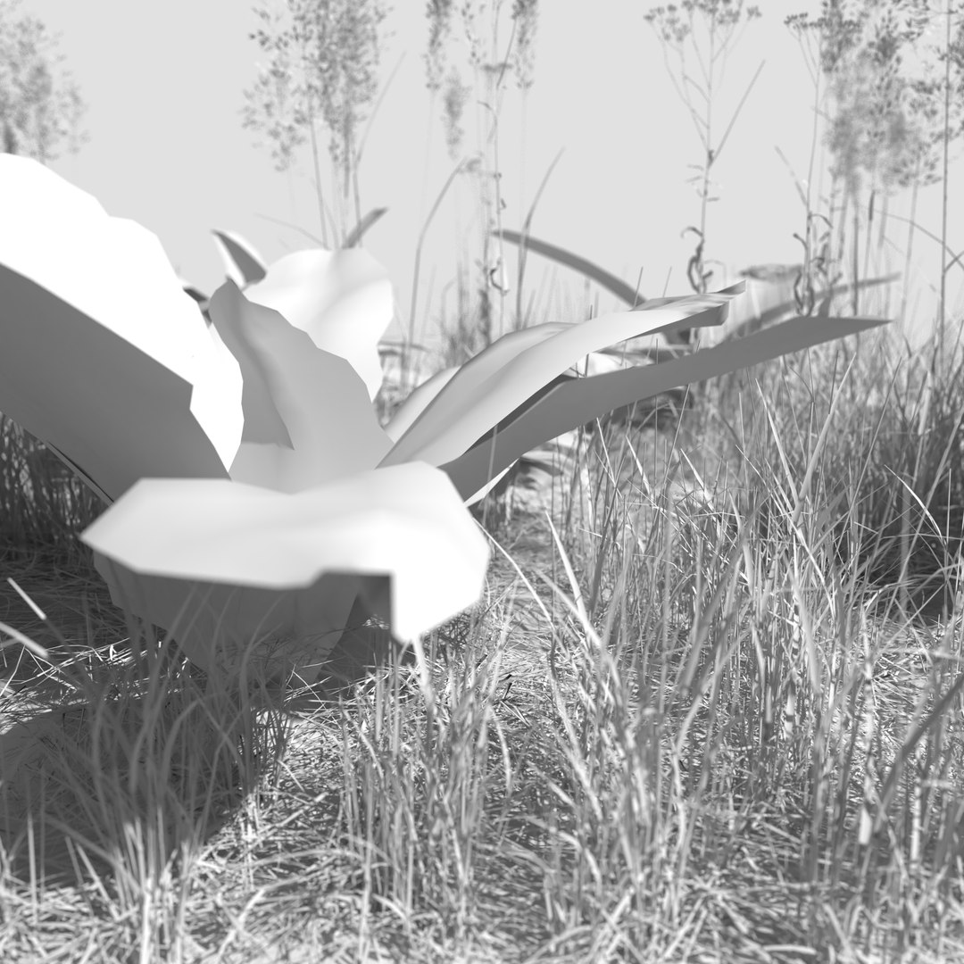 Pbr Fern Meadow Patch Model - TurboSquid 1573880