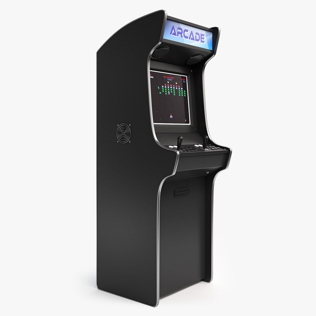 12 arcade machines model - TurboSquid 1212116