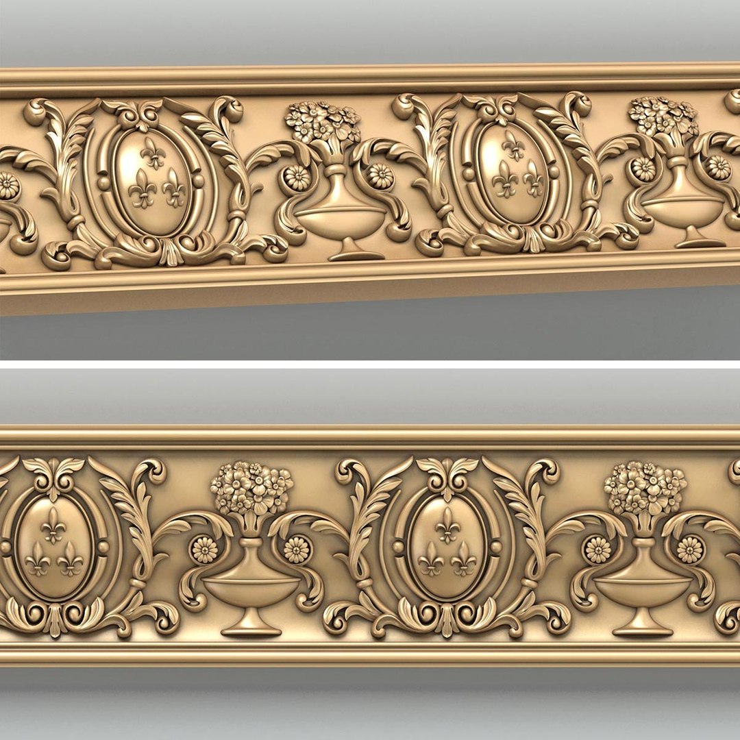 3d Decorative Molding Model