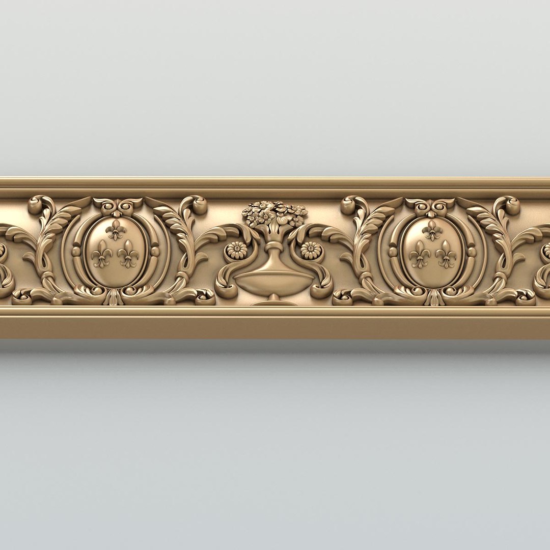 3d Decorative Molding Model