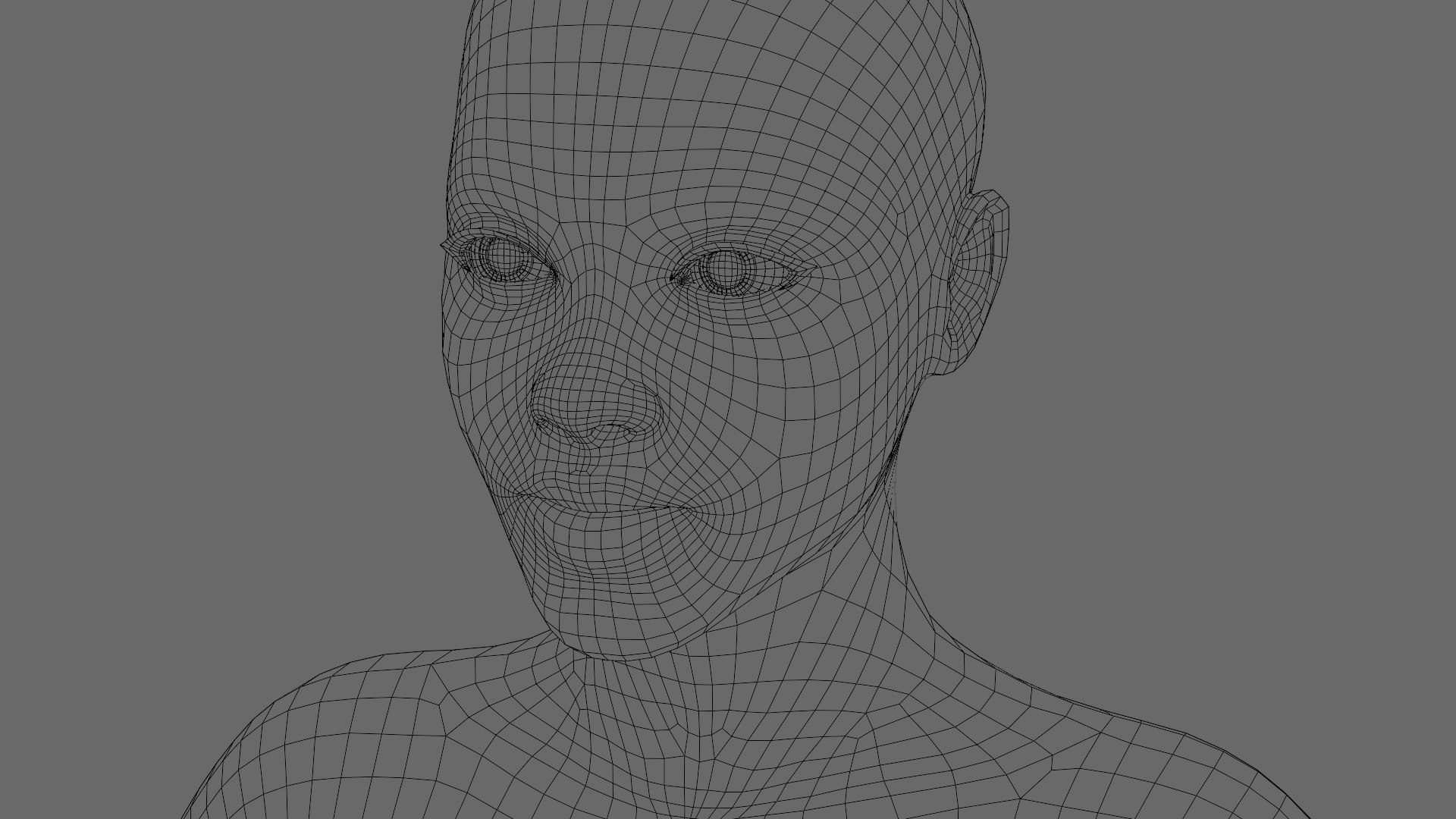 Stylized Female Base Mesh Model - TurboSquid 2298622