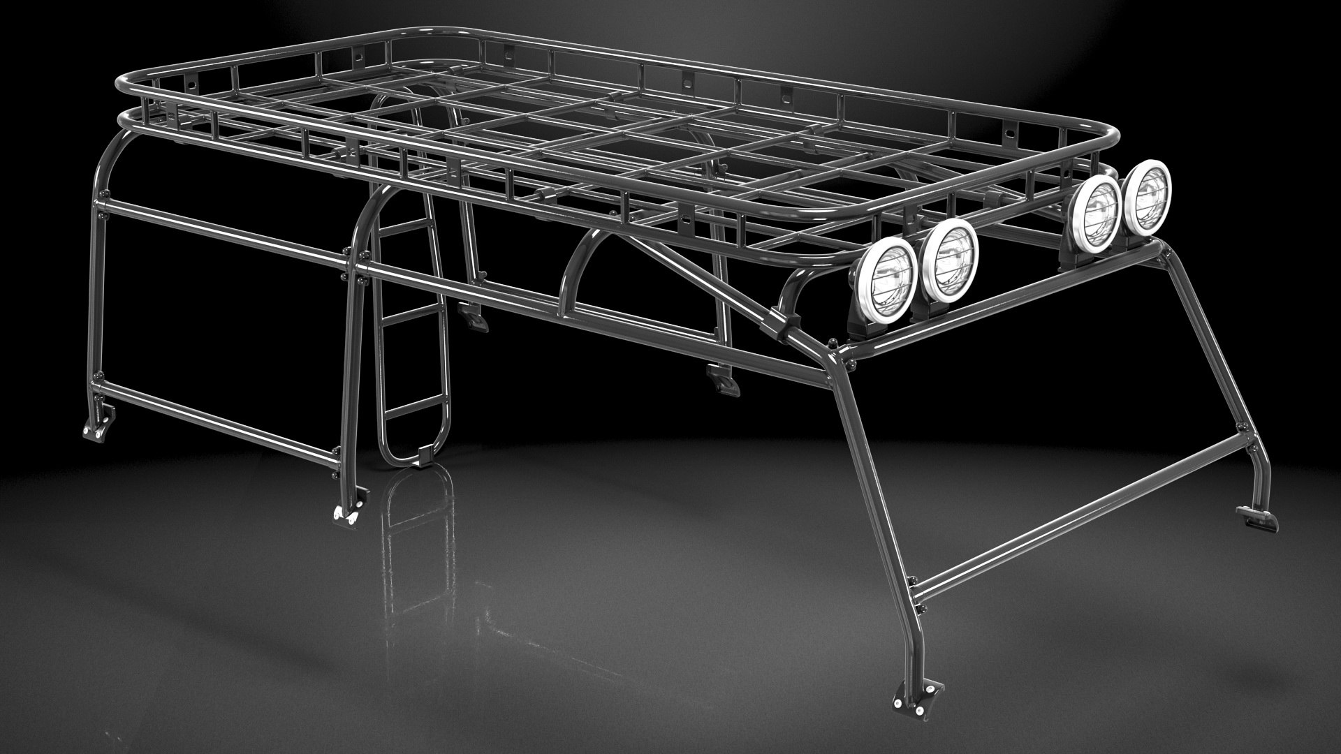 Exterior Roll Cage 3D model - TurboSquid 1766486