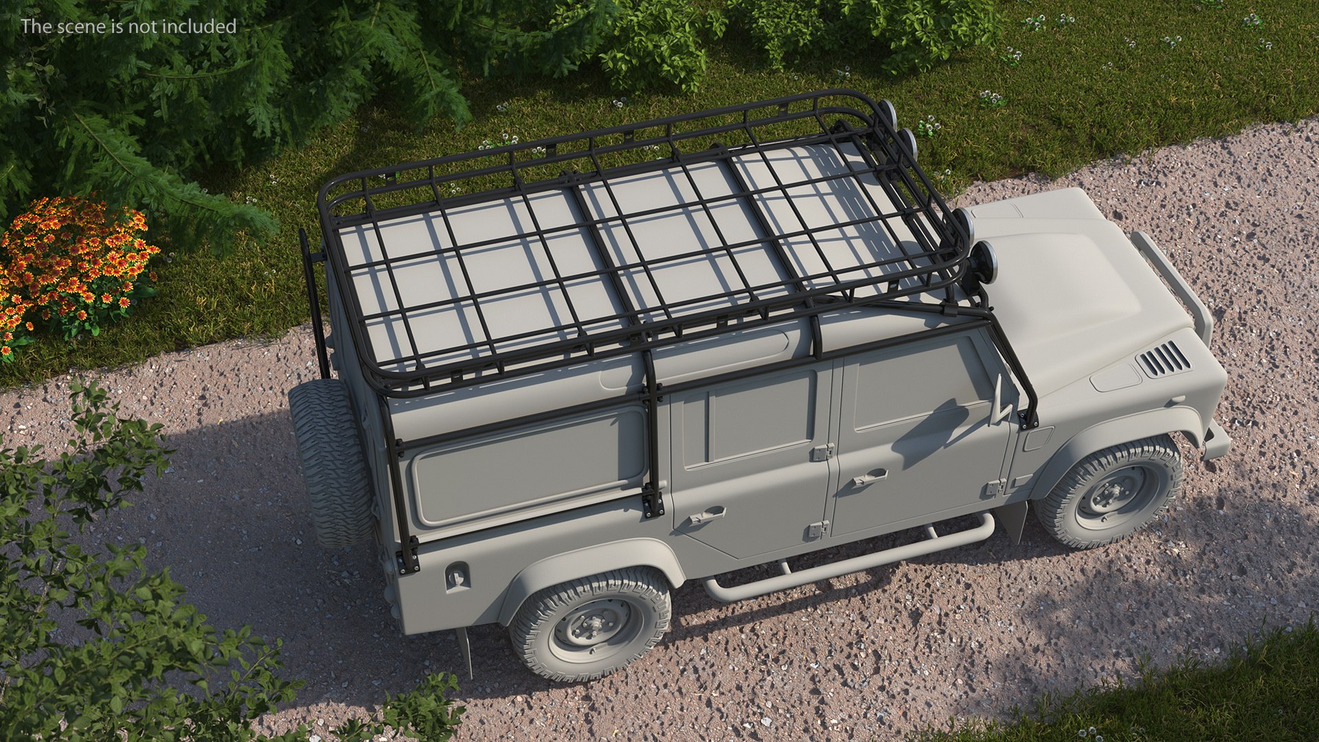 Exterior Roll Cage 3D model - TurboSquid 1766486