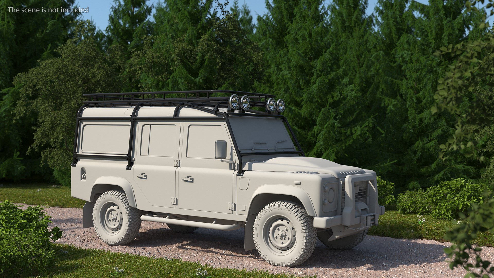 Exterior Roll Cage 3D model - TurboSquid 1766486