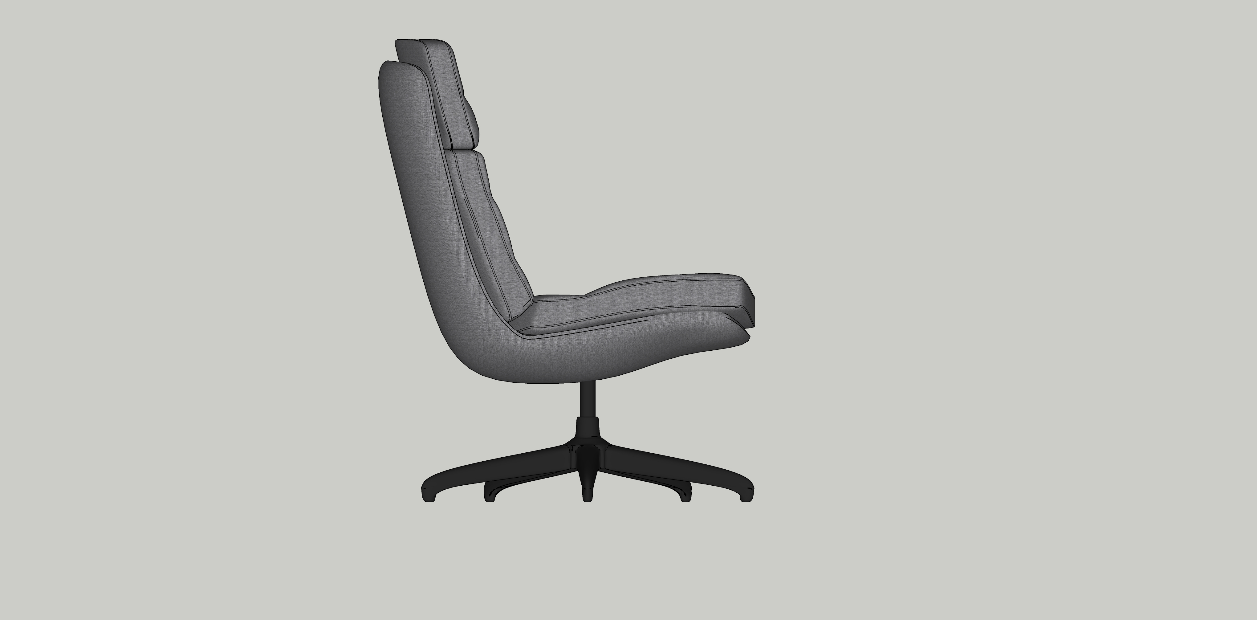 modelo 3d Lounge Chair IKEA HAVBERG - TurboSquid 2080594