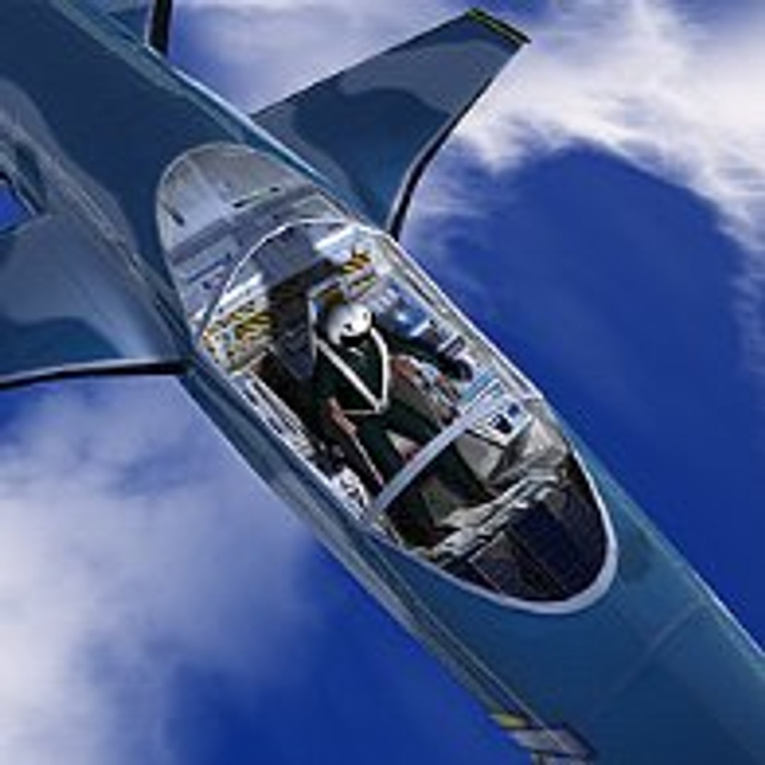 F-40 Fighter Airplane 3ds